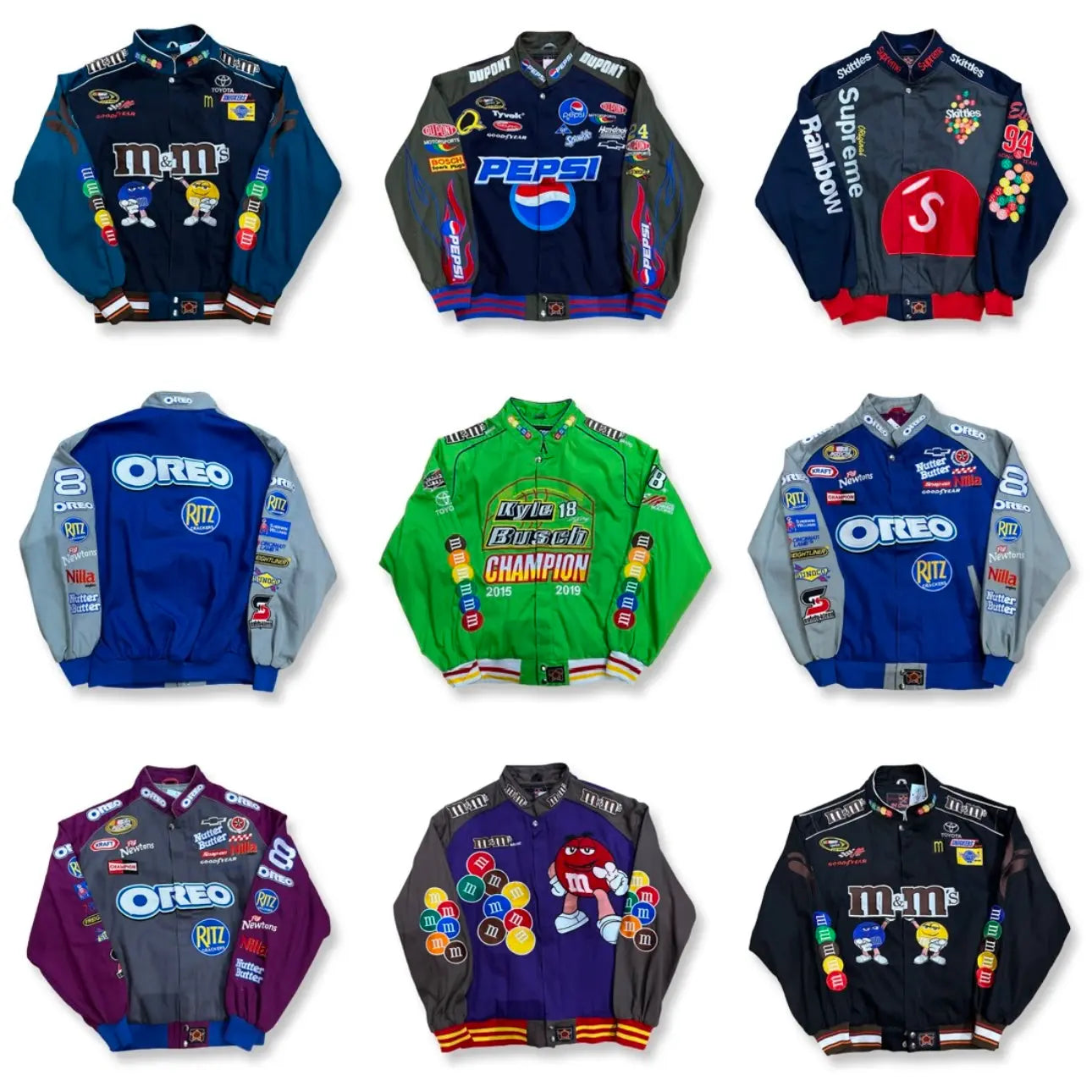 NASCAR JACKETS - BELYBENT
